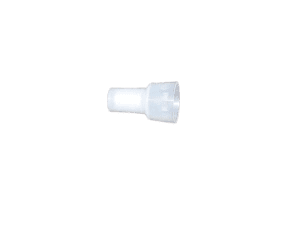 White Plastic "Bell" Shape Crimp Connector - Fun-Tronics, LLC